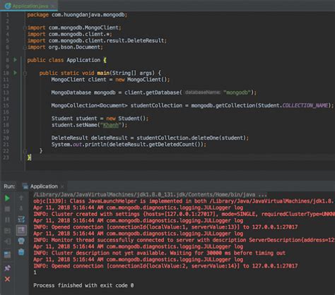 Thao Tác Với Mongodb Trong Các ứng Dụng Java Topdev