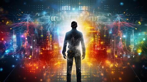 Premium Ai Image High Power Electricity Background