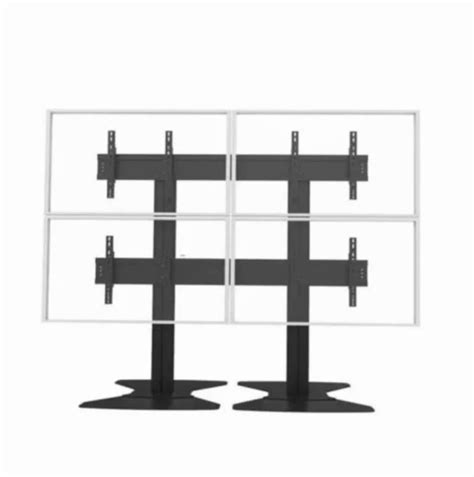 Floor Stand Lcd Display Trolley For 55 Inch Display For Hotel And