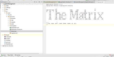 修改springboot 启动时控制台输出的图案！wx63919344b5687的技术博客51cto博客