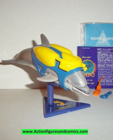 Seaquest Dsv Action Figures Darwin The Dolphin 1993 Playmates Toys Com