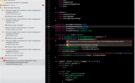 Swift Missing Return In A Function Expected To Return