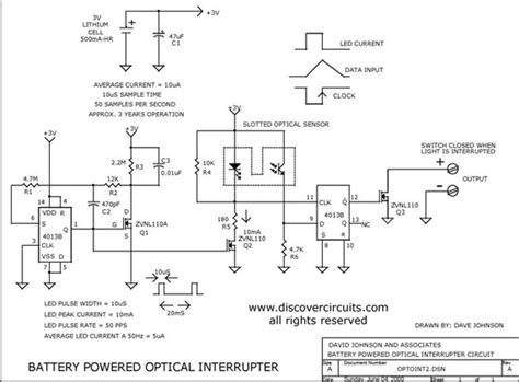 Opto Interrupter Circuit