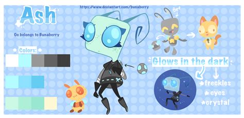 Ash Ref By Bunaberry On Deviantart