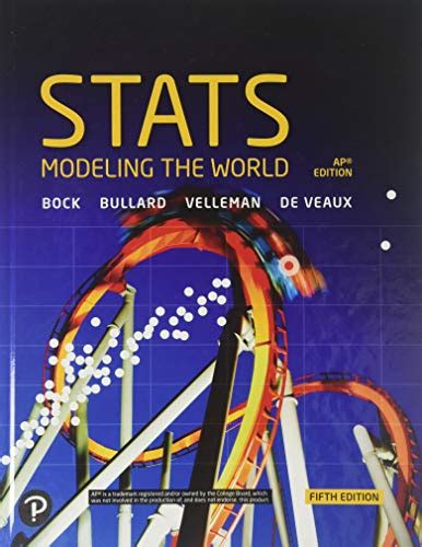 Stats Modeling The World Ap Edition 9780134761435 Books