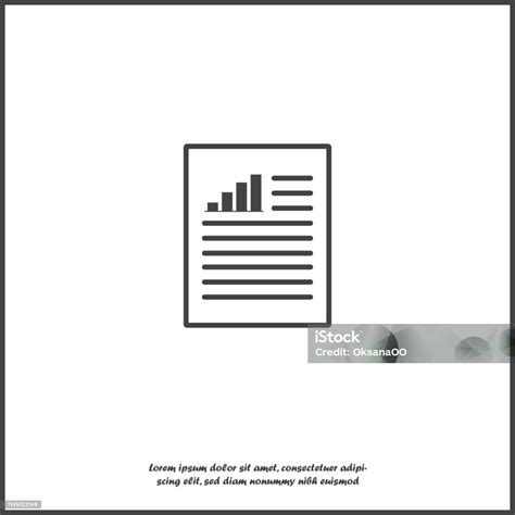 성장 속도와 흰색 고립 된 배경에 텍스트 벡터 문서 아이콘입니다 쉽게 편집 그림에 대 한 그룹화 된 레이어 설계에 적합 합니다 0명에 대한 스톡 벡터 아트 및 기타 이미지