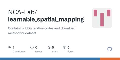 Github Nca Lablearnablespatialmapping Containing Eeg Relative Codes And Download Method