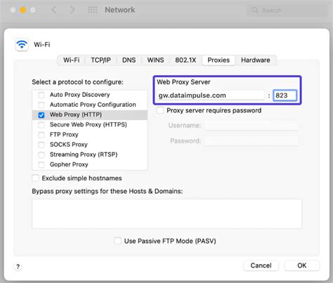 Residential Proxies For Macos Connecting Tutorial Dataimpulse