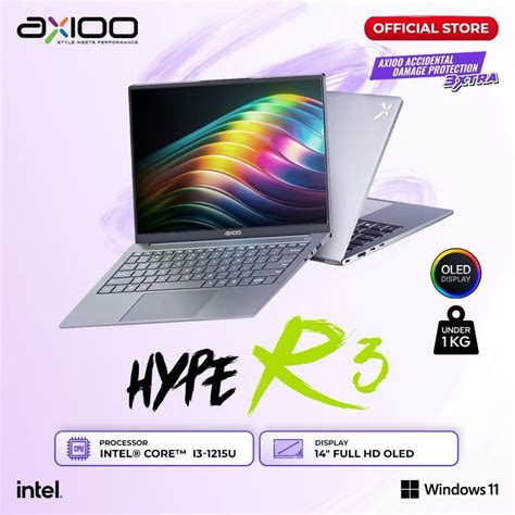 Jual Axioo Mybook Hype R3 Oled Intel I3 1215u 24gb 256gb Fhd Oled Windows 11 Pro Shopee Indonesia