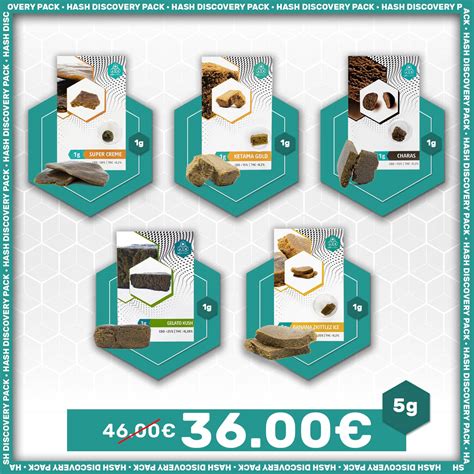 5g Hash Discovery Pack Cbd Alchemy