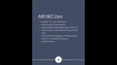 Facile Technolab On Linkedin 4 Starter Kits For Aspnet Core Saas Development