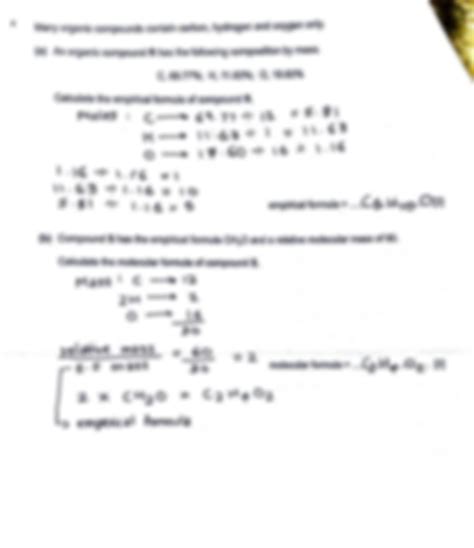 SOLUTION Cie Igcse Chemistry Stoichiometry Past Paper Questions Worksheet Solved Studypool