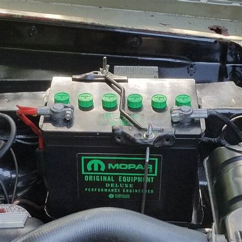 Mopar Battery Dress Up Kits And Cap Color Chart For A Bodies Only Mopar Forum