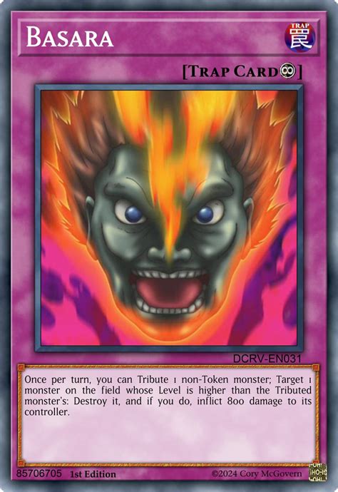 Basara Card Custom Yu Gi Oh Custom Think Tank Wiki Fandom
