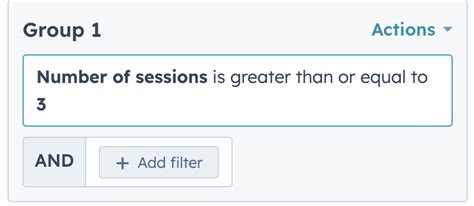 hubspot community filter for x sessions in last x days hubspot