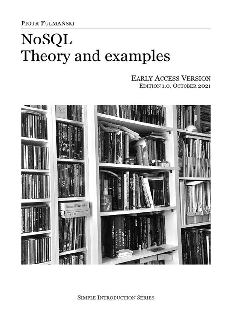 Nosql Theory And Examples Excerpt Pdf Databases Database Transaction