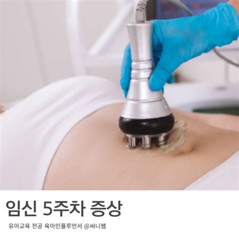 임신 5주차 증상 아기집 초음파 배통증 난황 입덧 네이버 블로그