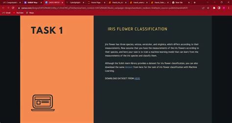 Harsh Bhoge On Linkedin Task1 Intern Datascience Machinelearning Oasisinfobyte Github
