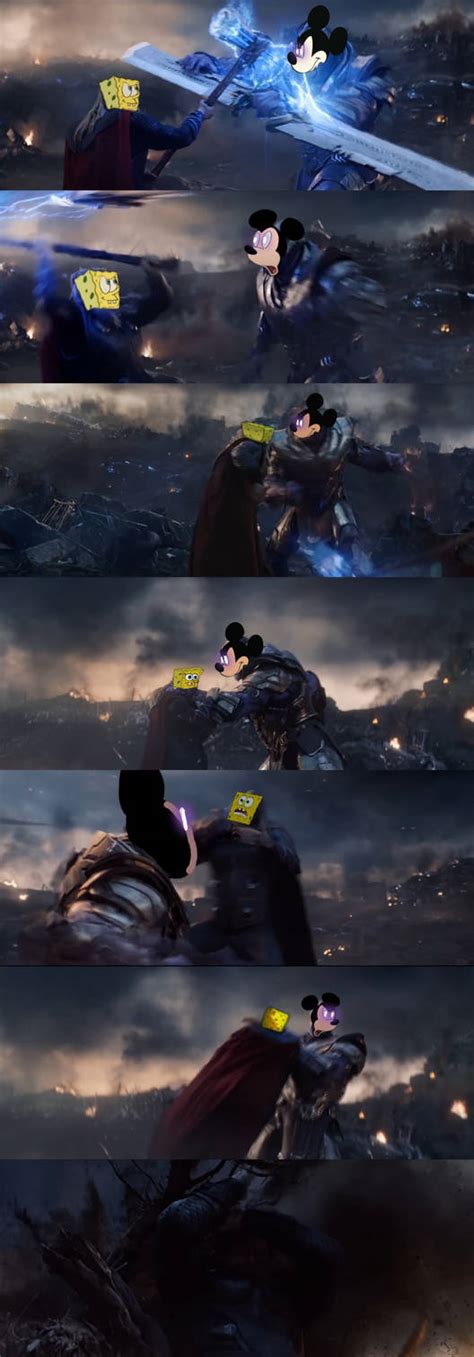 Mickey Vs Bugs Spongebob And Sonic Part 13 By Austinchai On Deviantart