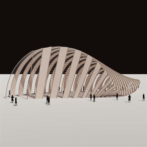 Parametric Shell Pavilion Rhino Grasshopper Tutorial Behance