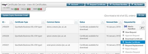 Revoke A Certificate Jisc Community