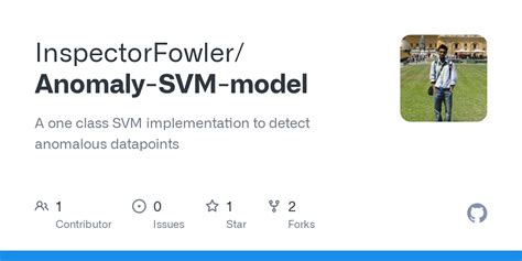 GitHub InspectorFowler Anomaly SVM Model A One Class SVM Implementation To Detect Anomalous