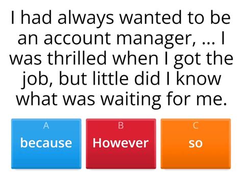 Discourse Markers Linkers Quiz