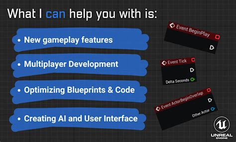 help you with cpp and blueprint code in unreal engine by morningstar63 fiverr