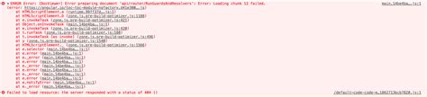 Angular Io App Gets Stuck In Loading Document State Likely Due To Client Server Version Skew