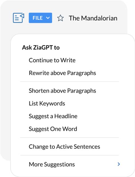Zia Zohos Generative Ai Assistant For Business