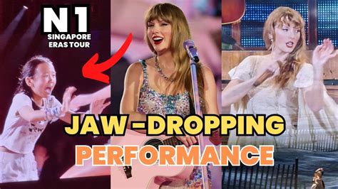 Swifties Goes Wild As Taylor Swift Makes National Stadium Shimmer On