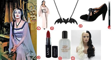 Dress Like Lily Munster Costume For Cosplay And Halloween