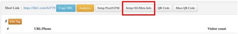 how can i use custom open graph tags meta tags and thumbnails 縮短網址