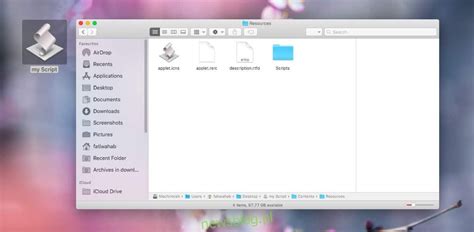 jak zmienić ikonę applescript w systemie macos