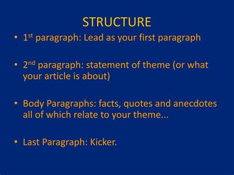 Ppt Writing A Feature Article Powerpoint Presentation Free Download Id 2047706
