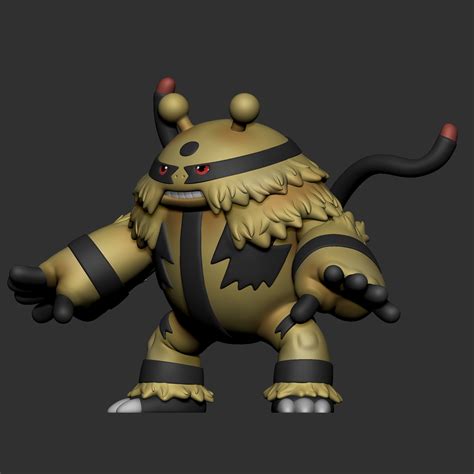Fichier Stl Pokemon Electivire 🐉・design Imprimable En 3d à Télécharger・cults