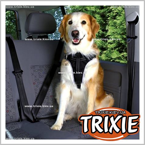 TX-12858 Защитная шлея в авто для собак TRIXIE - Dog Protect(Размер:80 ...