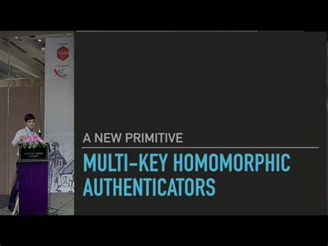 Conference Talks Talk Multi Key Homomorphic Authenticators From Theiacr Class Central