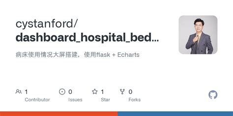 Github Cystanforddashboardhospitalbedusage 病床使用情况大屏搭建，使用flask Echarts
