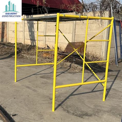 Mobile Scaffolding Steel Walk Thru Frame Scaffold Modular Frame
