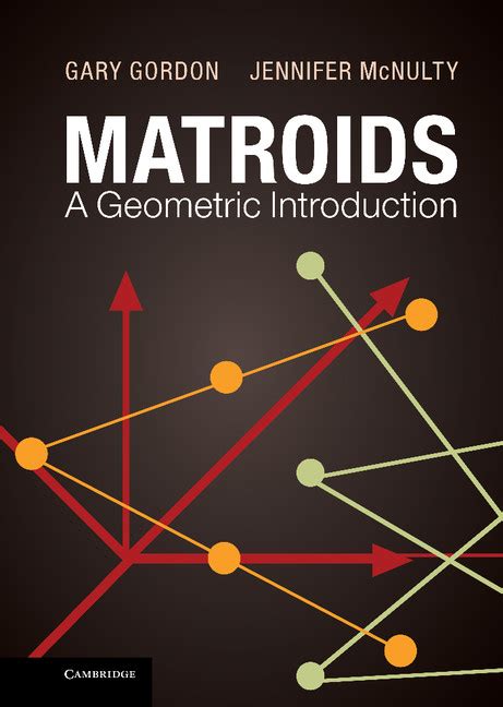 Representable Matroids Chapter 6 Matroids A Geometric Introduction