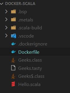 Running A Scala Application Using Docker GeeksforGeeks