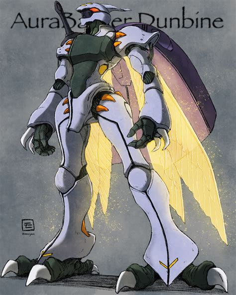 Moyan Dunbine Seisenshi Dunbine Absurdres Commentary Request Highres Arms At Sides Artist