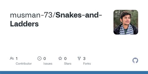 GitHub Musman Snakes And Ladders
