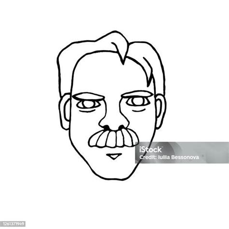 개요는 사람들을 직면합니다 손으로 그린 라인 아트 일러스트 흰색 배경에 고립 된 낙서 스타일의 남자 여자 소년 소녀의 머리