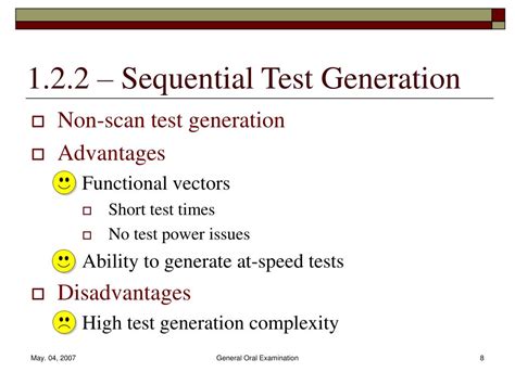 Ppt Gate Level Test Generation Using Spectral Methods At Register