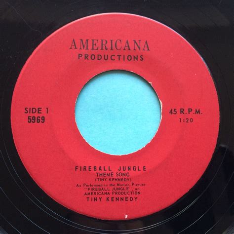 Tiny Kennedy Fireball Jungle Americana Vg