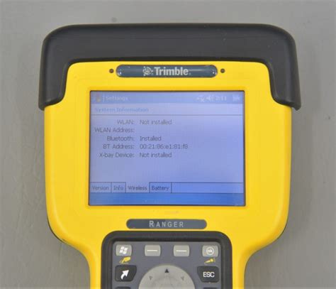 Trimble TDS Ranger X Series Handheld Field Computer Data Collector W Accessories Rhino Trade LLC
