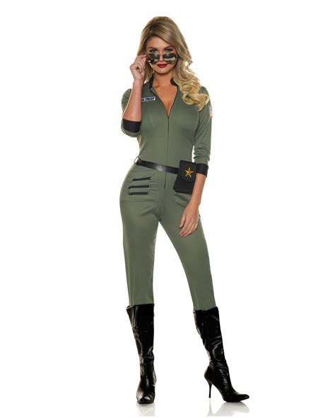 Sexy Airforce Pilotin Kostüm online kaufen! | Karneval Universe