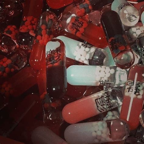 Pills Red Aesthetic Grunge Bad Girl Aesthetic Aesthetic Photo Dark